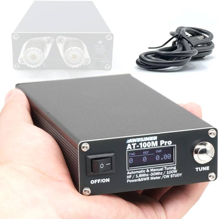 Automatic Antenna Tuner AT-100M Pro for any HF Radio – RFinder.shop