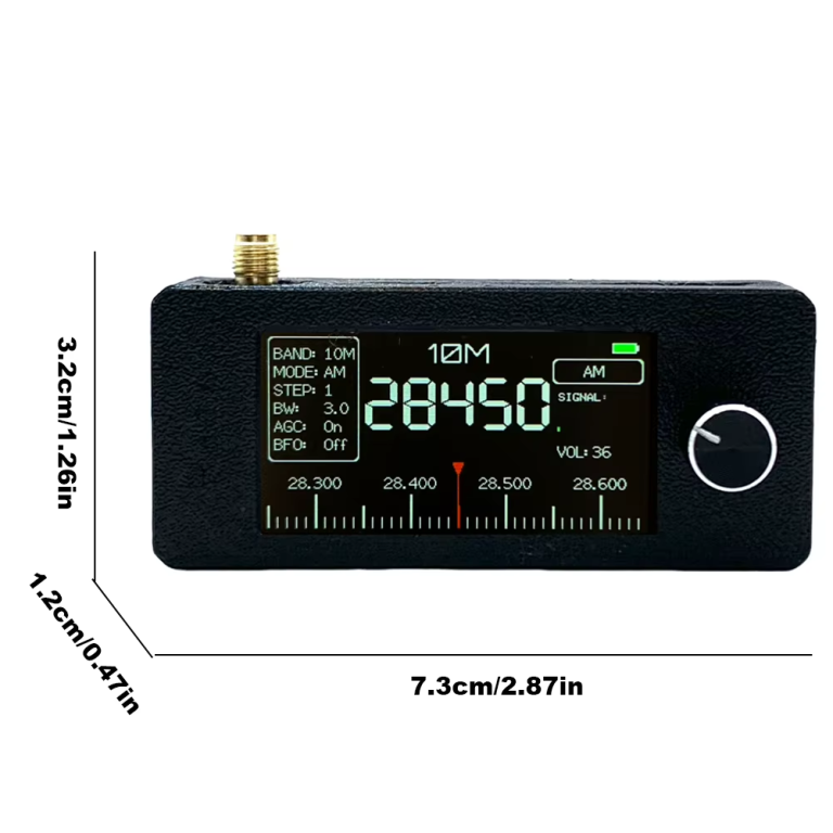 SI4732 0.5-108MHz Pocket Mini Radio SSB/AM/FM – RFinder